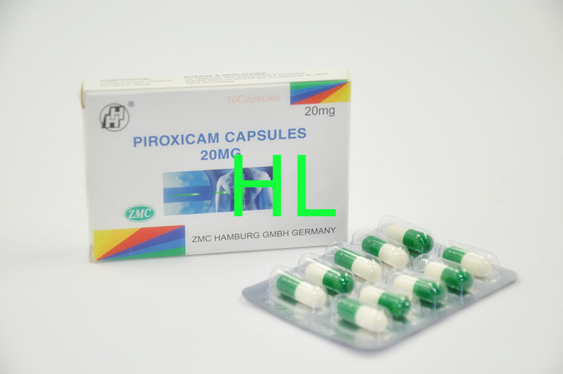 Piroxicam는 20MG BP/USP Antirheumatics 약 1*10's/Box를 요약합니다